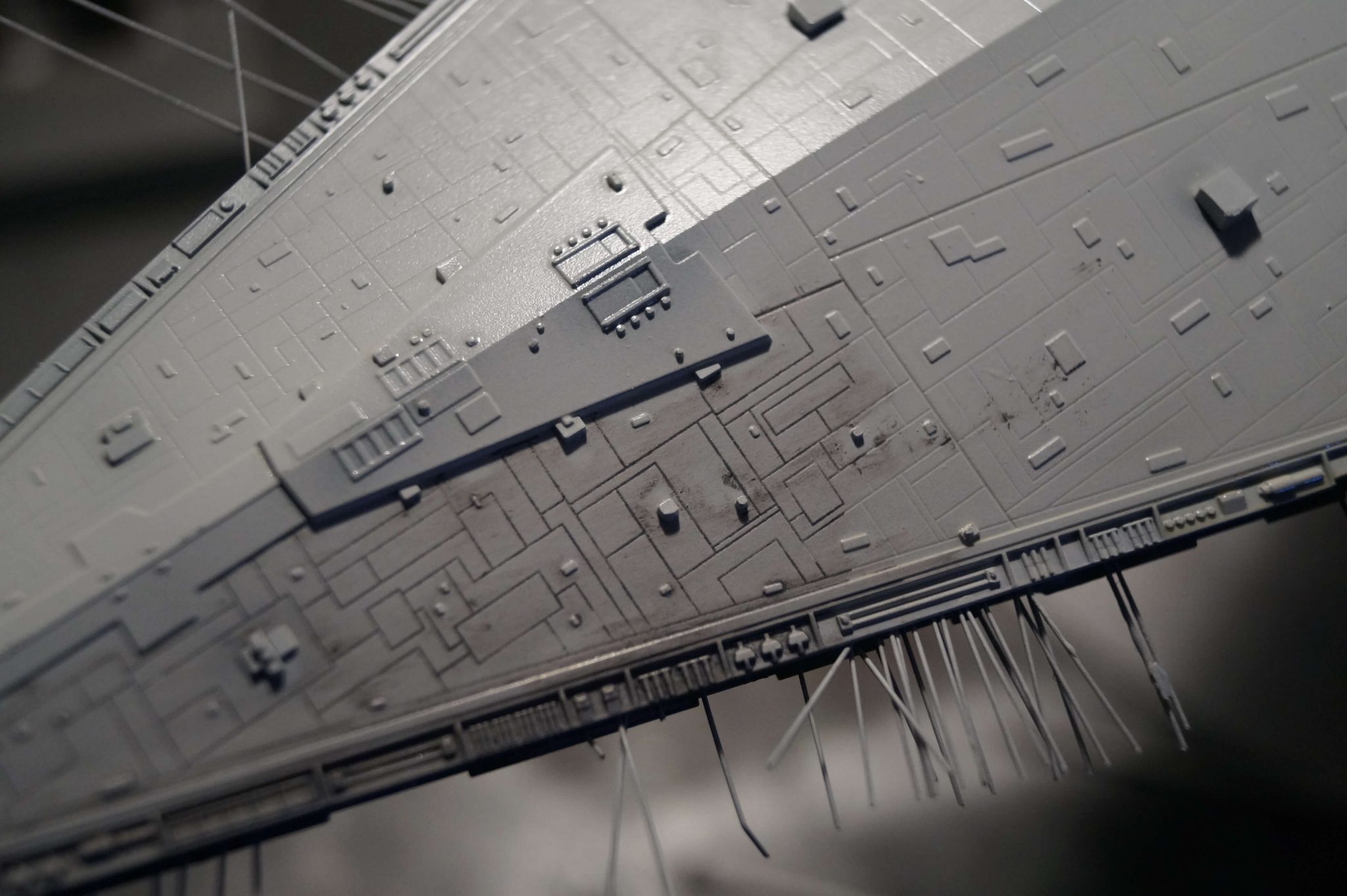 Imperial Star Destroyer (3) : paintjob - Fantastic modelers