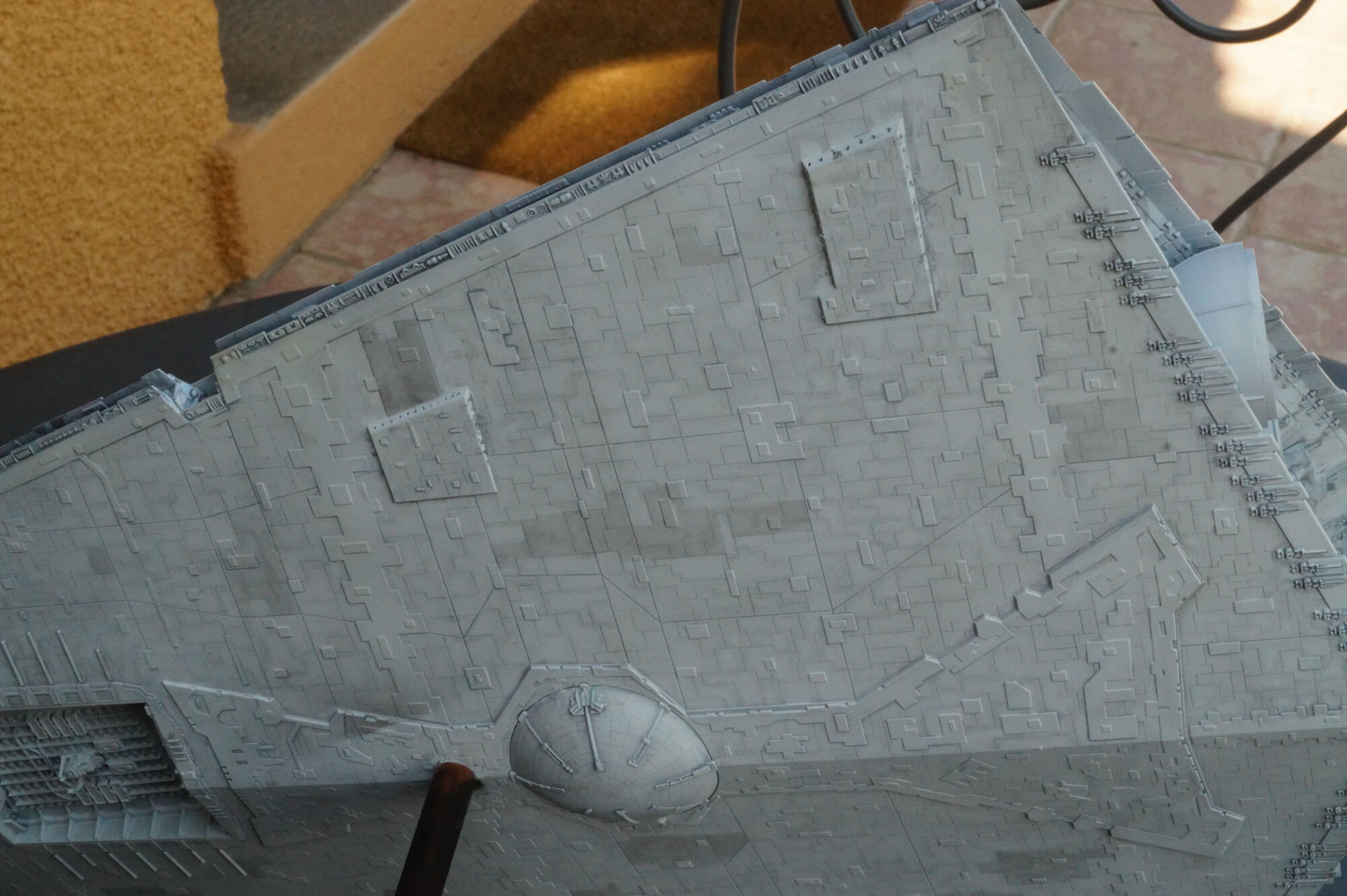 Imperial Star Destroyer (3) : paintjob - Fantastic modelers